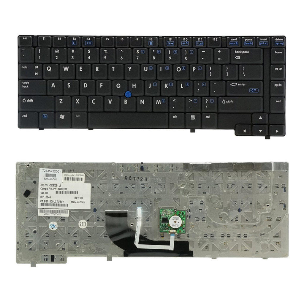 HP Compaq NC6400 US Black Keyboard | Techstar Computers
