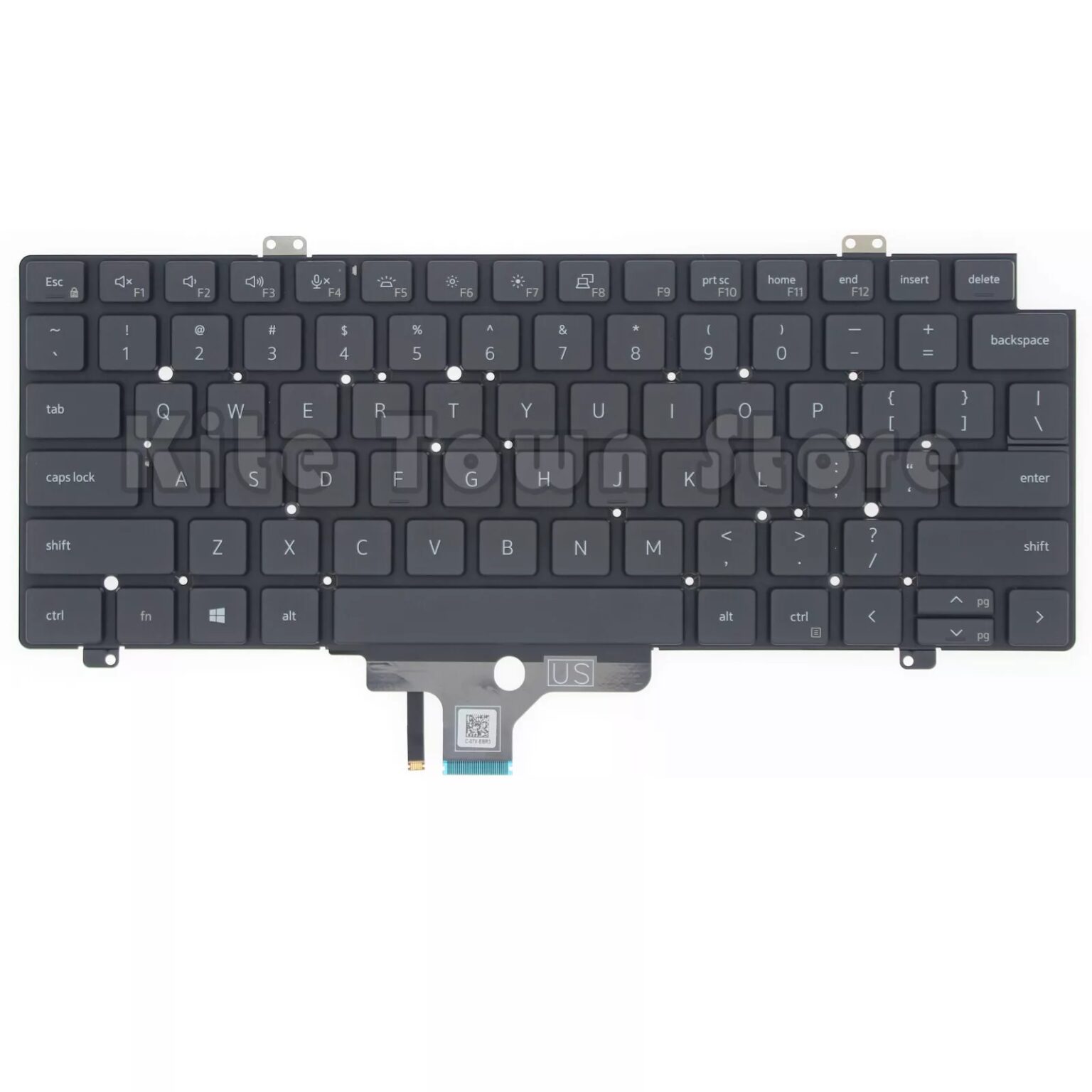 Laptop Keyboard DELL Latitude 5420 5421 7420 7410 7520 7521 P137G US ...