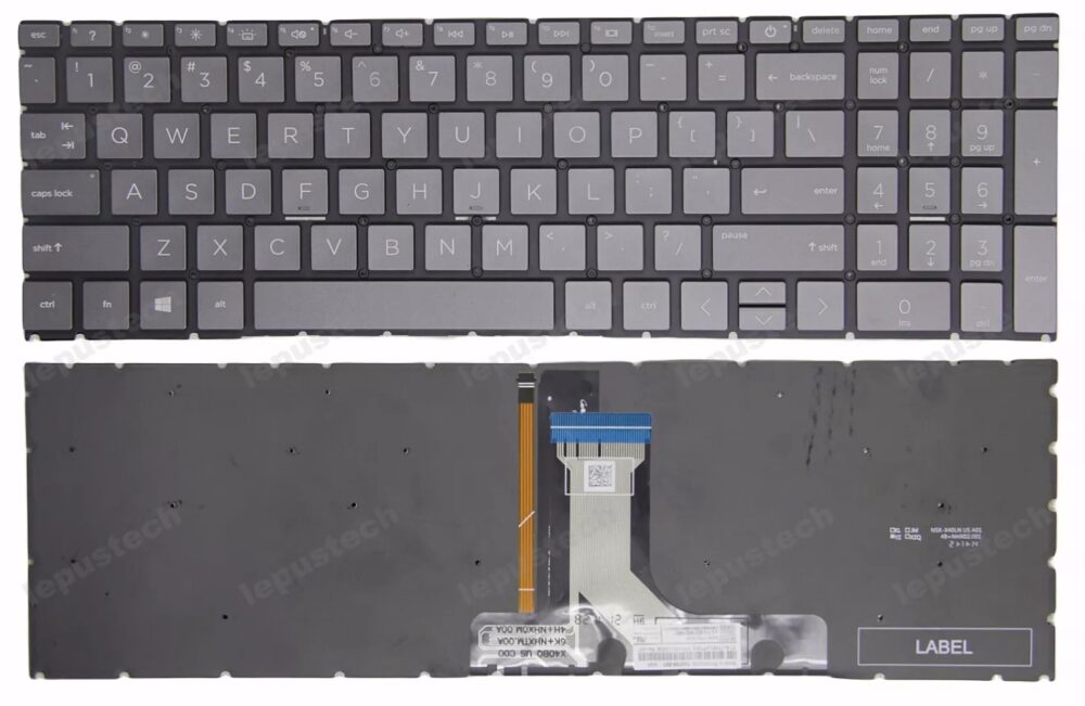 Laptop Keyboard for HP 15-EH 15-ES 15-EG 15-ER 15-EU 15-EW 15-EY 15-FC ...